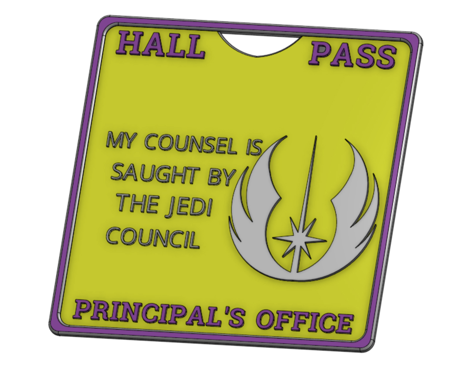 Hall Pass - Star Wars themed - multi-color noAMS by CrazyCzech ...