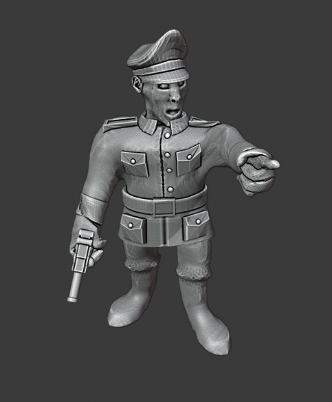 German Officer by grumpusbumpus | Download free STL model | Printables.com