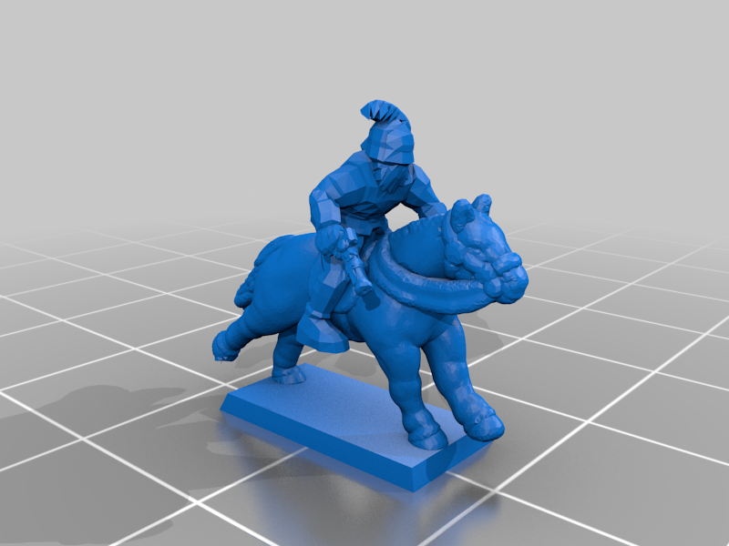 Warmaster Empire Pistoliers by grumpusbumpus | Download free STL model ...