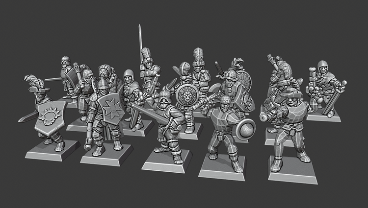 Warmaster Empire Skirmishers by grumpusbumpus | Download free STL model ...