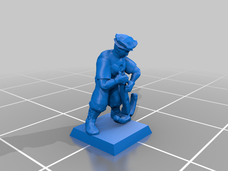 Warmaster Empire Crossbowmen by grumpusbumpus | Download free STL model ...