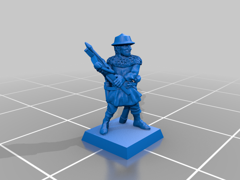 Warmaster Empire Crossbowmen by grumpusbumpus | Download free STL model ...