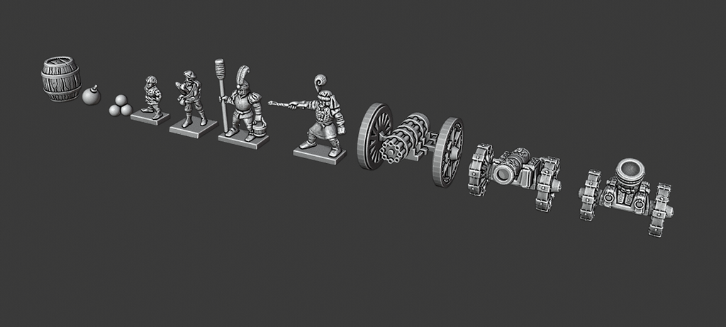 Warmaster Empire Artillery by grumpusbumpus | Download free STL model ...