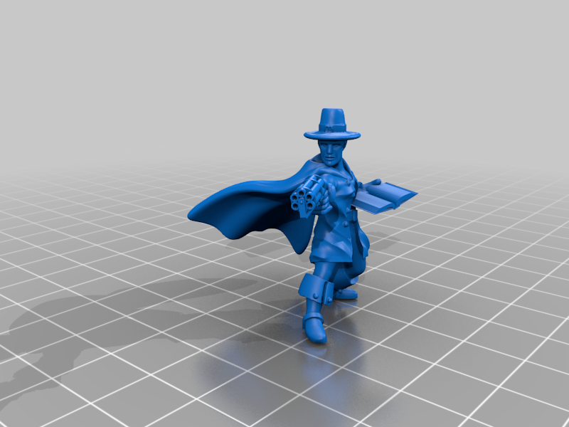 Mounted Witch Hunter by grumpusbumpus | Download free STL model ...