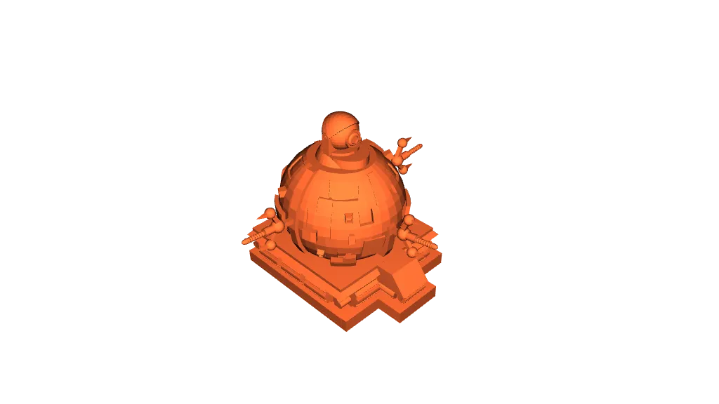 Technodrome by grumpusbumpus | Download free STL model | Printables.com