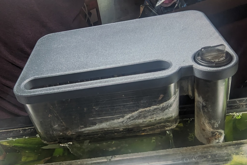 Top fin pro power filter 30 gallon lid with drip protection by Modal ...