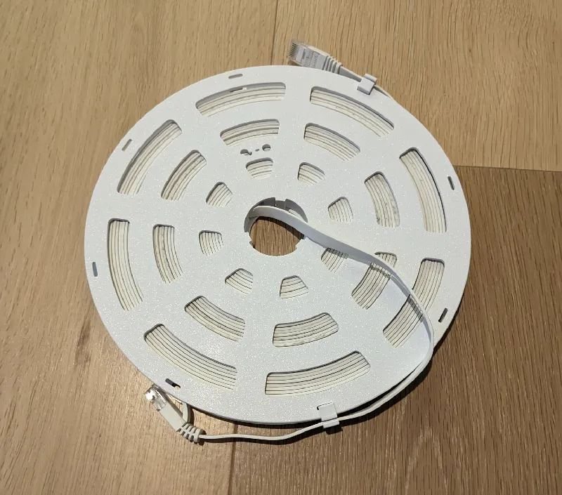 Flat ethernet cable spool with drill winding core by paep3nguin ...