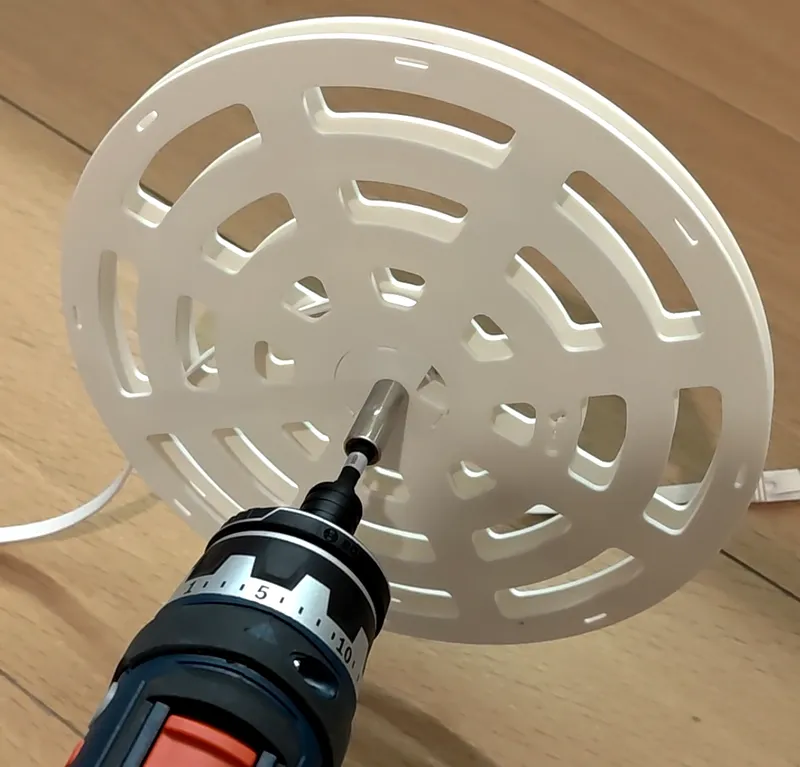 Flat ethernet cable spool with drill winding core by paep3nguin ...