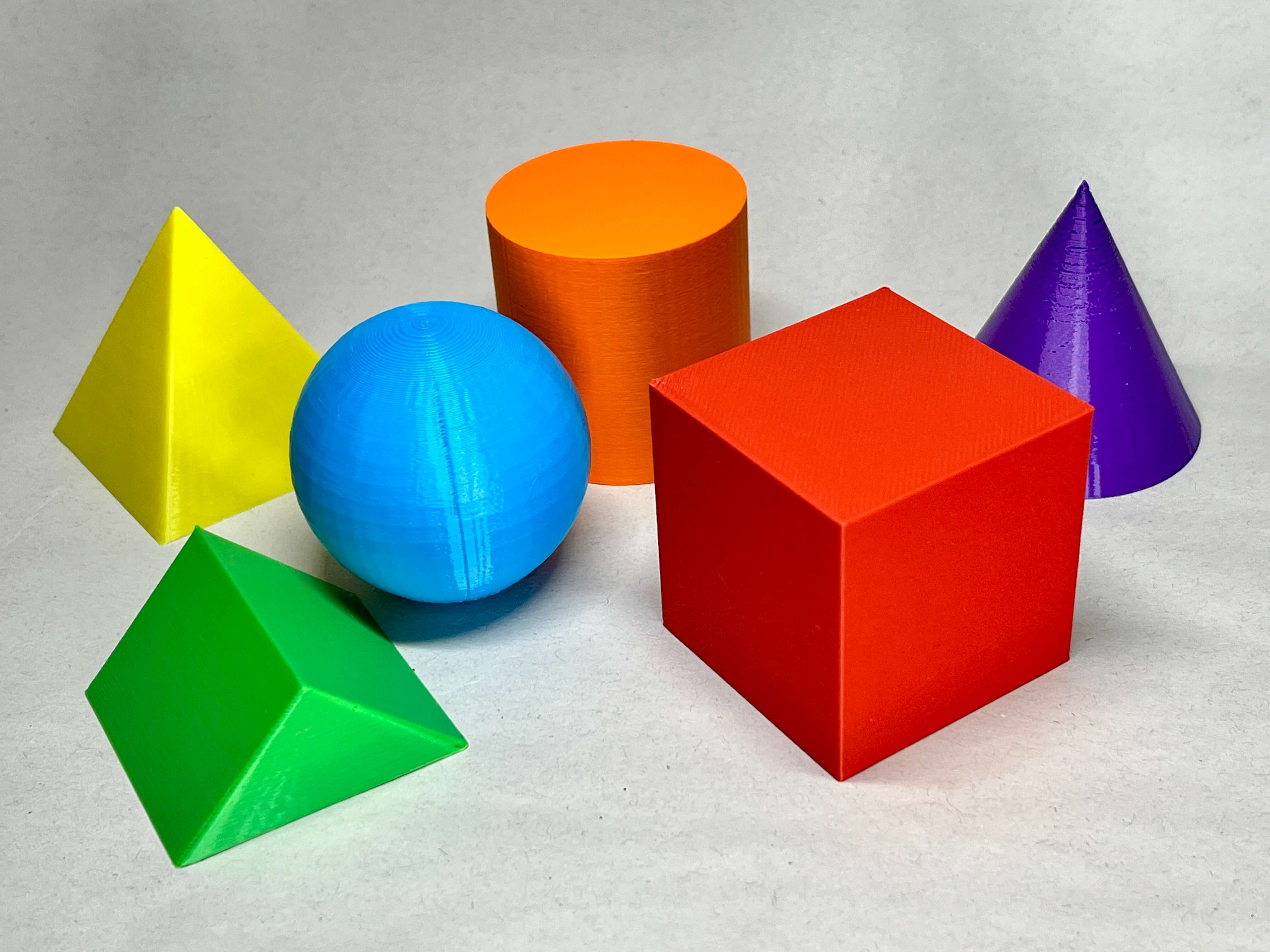 3D Geometric Shapes - Lesson (KG-G1, English) od autora MiniWorld3D ...