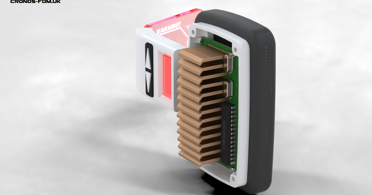 Dragonball Z Vegeta Scouter by Eric McKay | Download free STL model ...