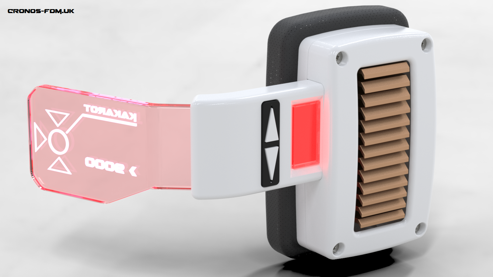 Dragonball Z Vegeta Scouter by Eric McKay | Download free STL model ...