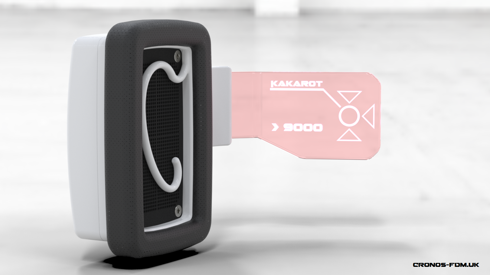 Dragonball Z Vegeta Scouter by Eric McKay | Download free STL model ...