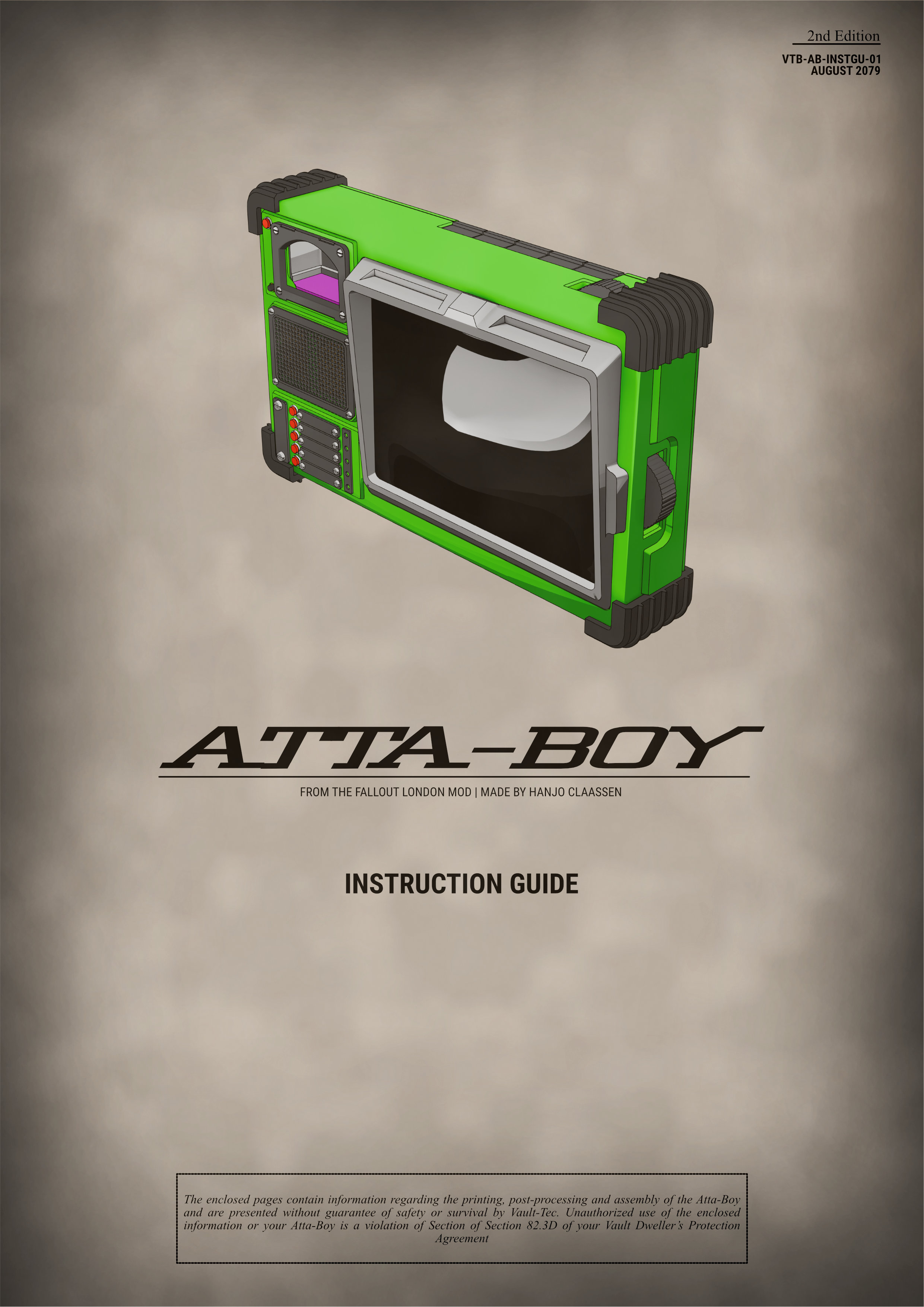 Fallout London | Atta-Boy by Hanjo | Download free STL model ...