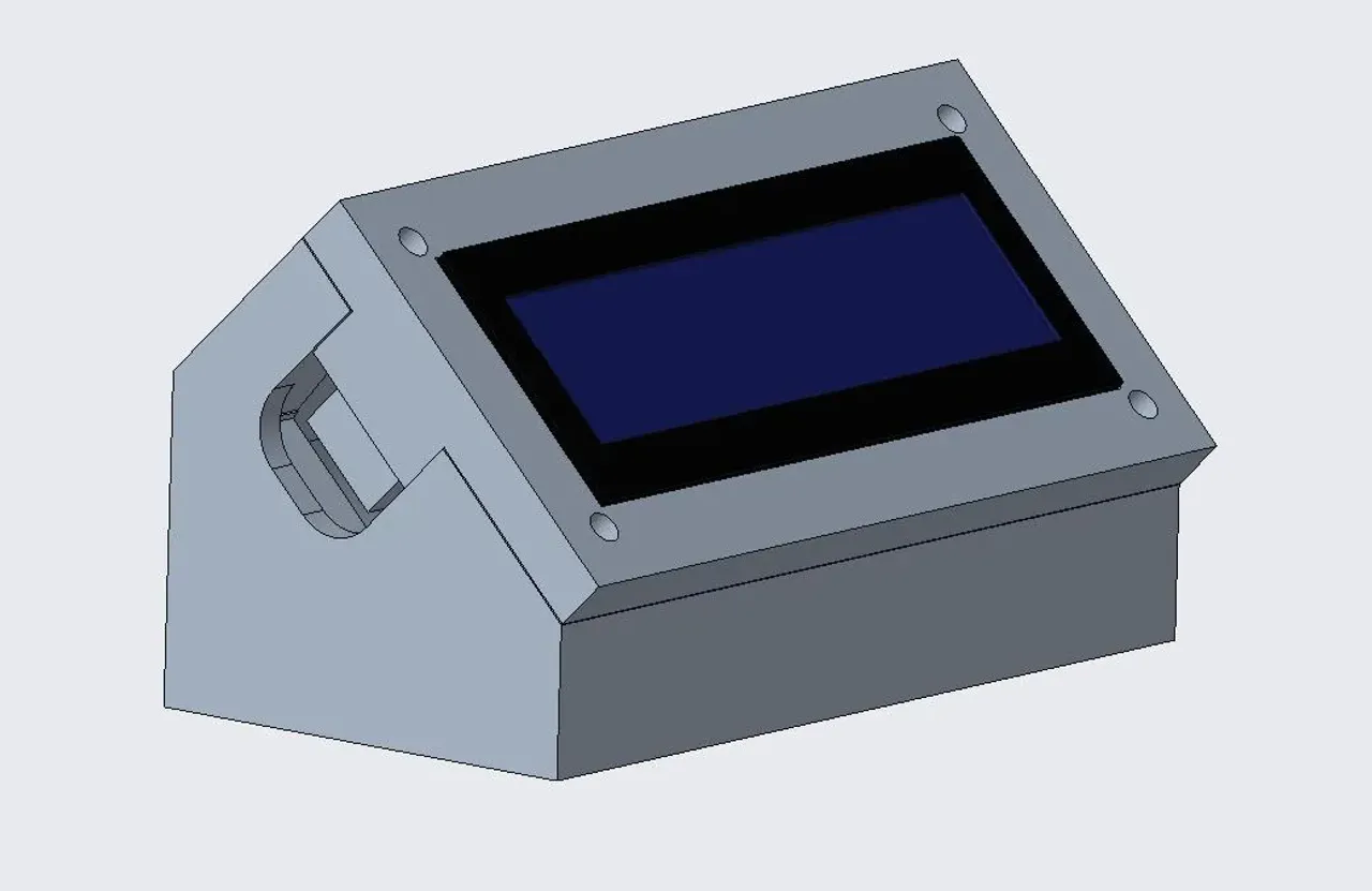 16x2 LCD Housing by dadul96 | Download free STL model | Printables.com