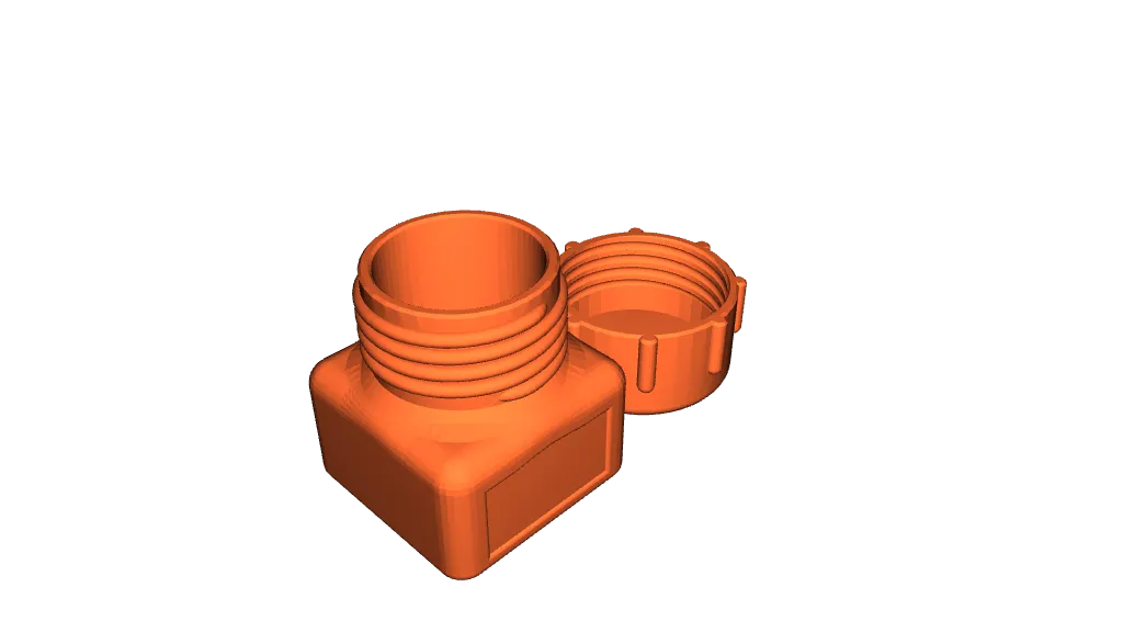 Chunky Screw Lid Container by White3D | Download free STL model ...
