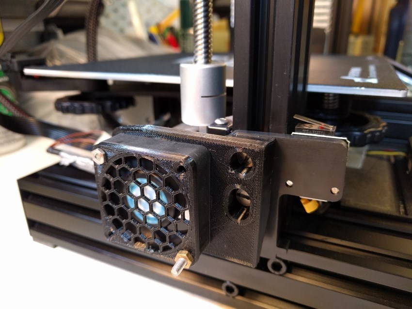 Ender 3 fan mount for Z stepper-motor by dadul96 | Download free STL ...