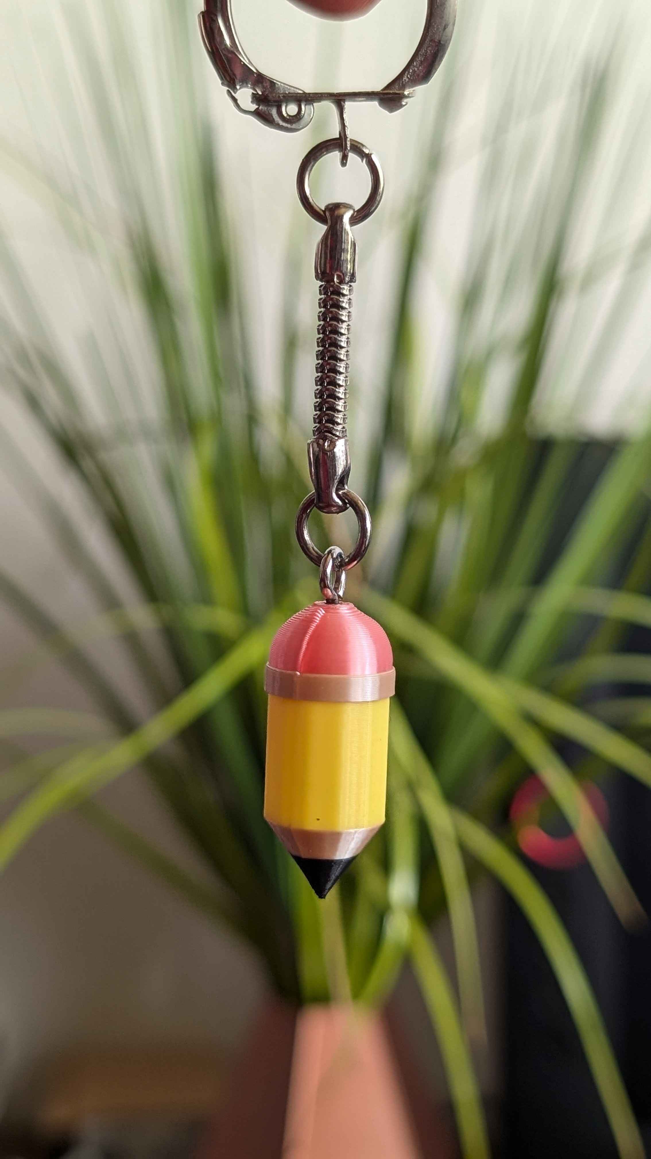 Cute pencil keychain by csicsulicious | Download free STL model ...