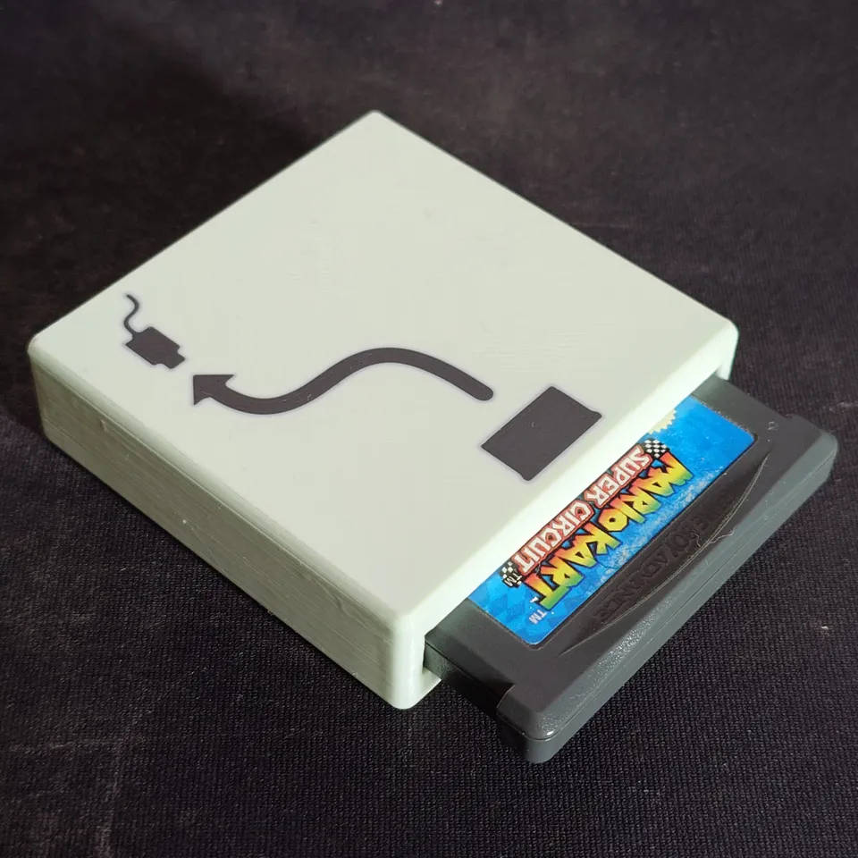 GBA Cartridge Reader Case by Charlie Birks | Download free STL model ...