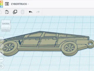 TESLA CYBERTRUCK - Key by Mgr. Pavel Krist | Download free STL model ...