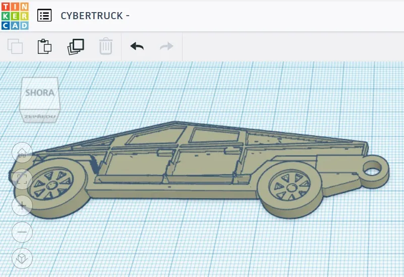 TESLA CYBERTRUCK - Key by Mgr. Pavel Krist | Download free STL model ...