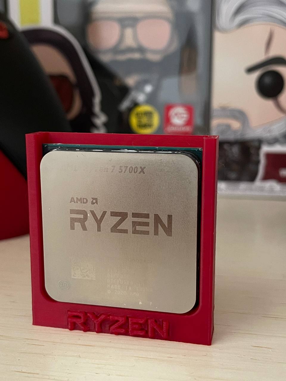 AMD Ryzen AM4 Holder by gabrielecapp | Download free STL model ...