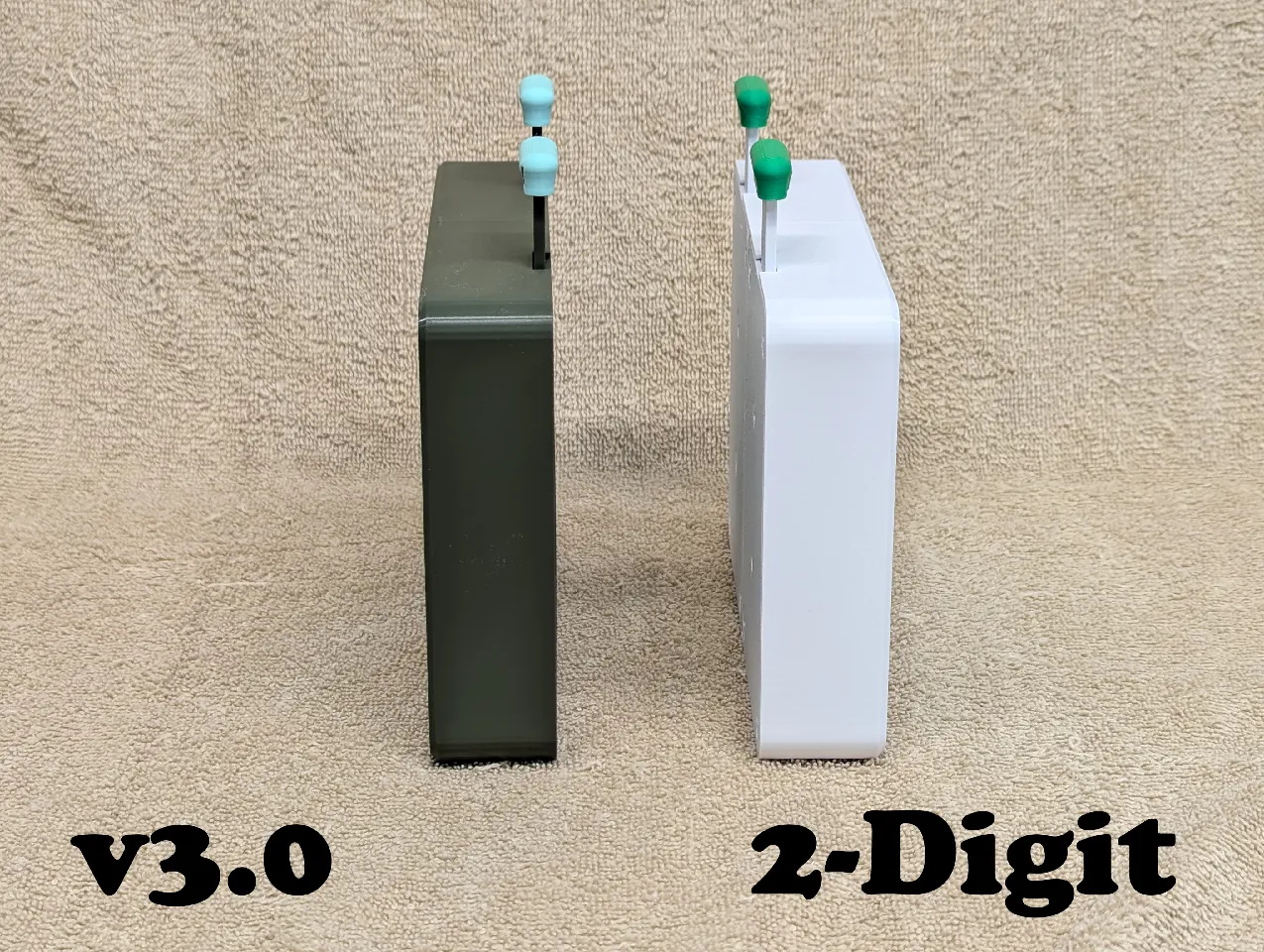 7 Segment 2-Digit Mechanical Counter Body, Version 3.0 Ratchet by ...