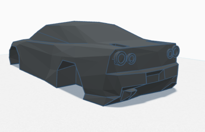 Nissan GTR R34 better rear lights by djdavid77 | Download free STL ...