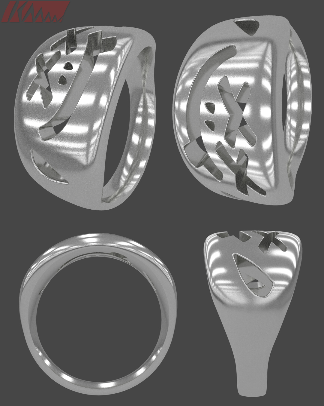 RING DESIGN-1 by kaganproject | Download free STL model | Printables.com