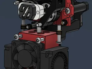 Mini Stealthburner - HGX Extruder - Voron LED - Collet Connector(*) by ...