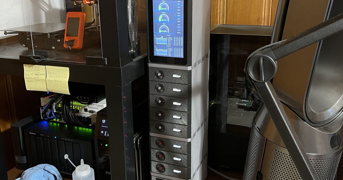 Raspberry Pi Case / Rack by dougmeek | Download free STL model ...