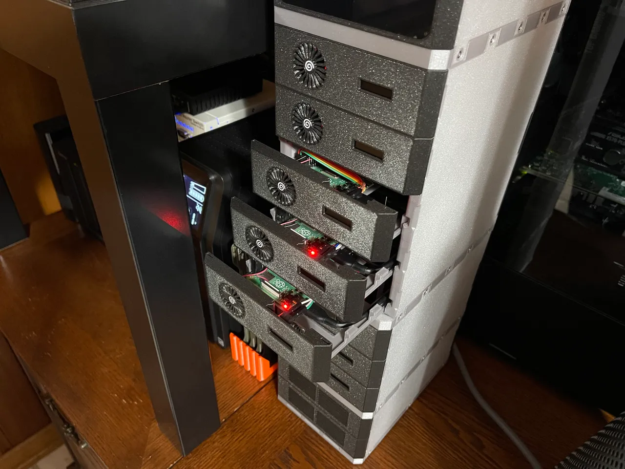 Raspberry Pi Case / Rack by dougmeek | Download free STL model ...