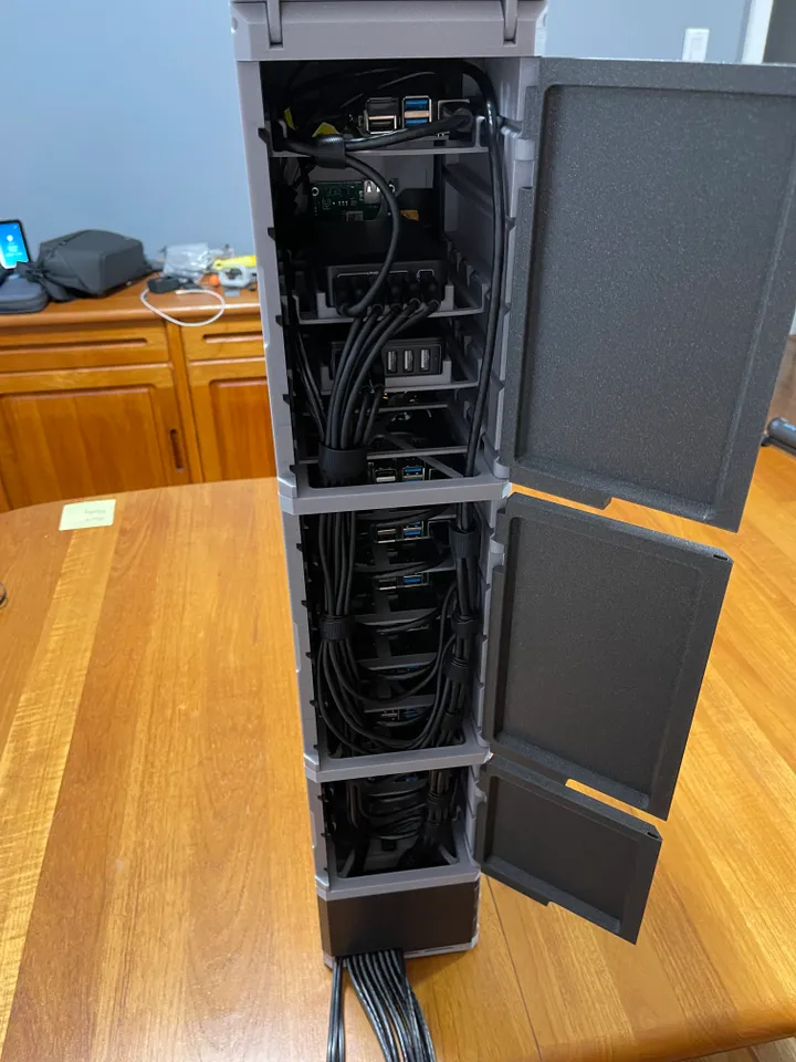 Raspberry Pi Case / Rack by dougmeek | Download free STL model ...