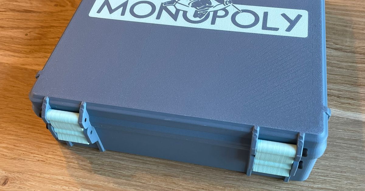 Monopoly Junior Box by Rik 2408 | Download free STL model | Printables.com