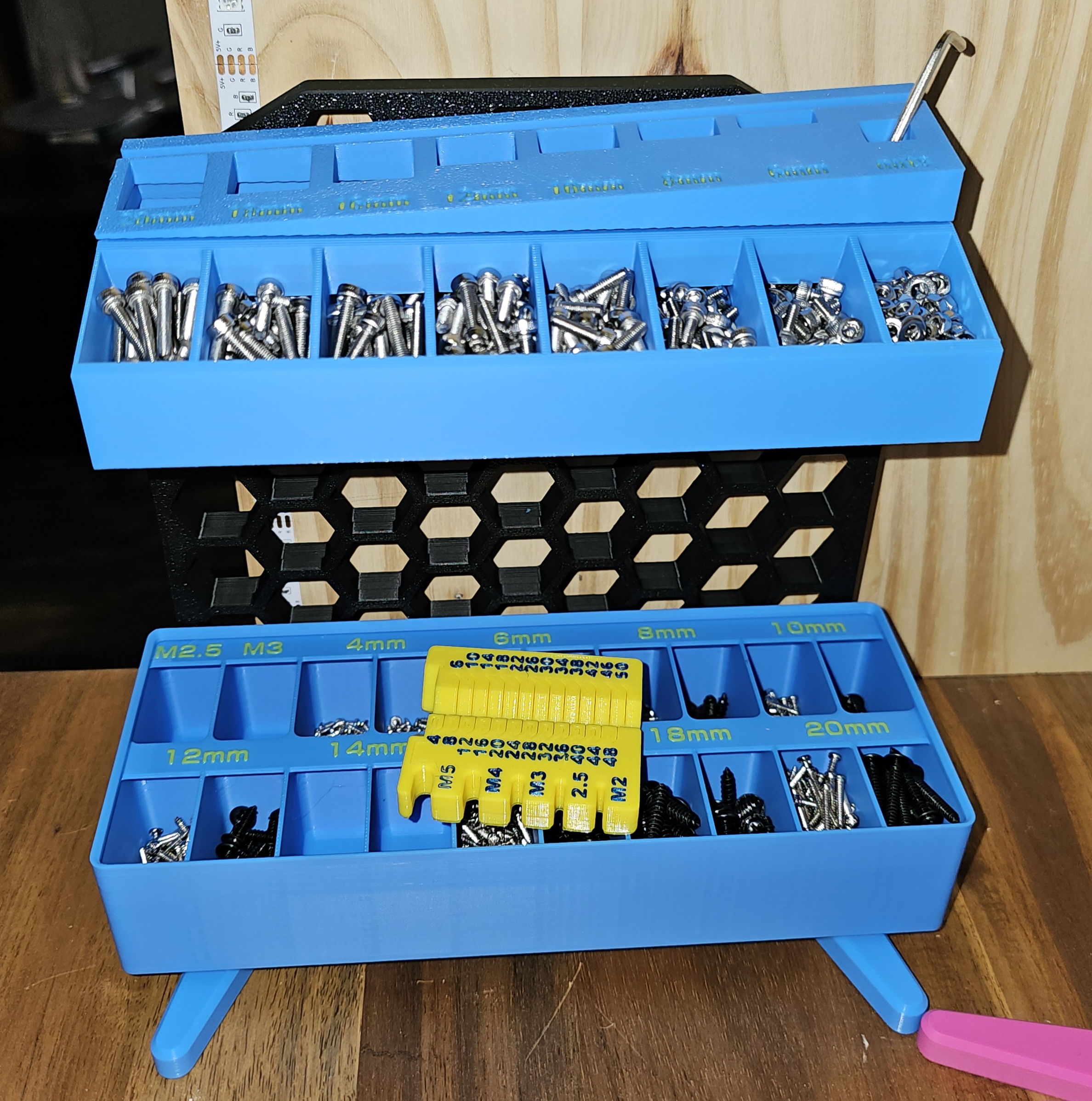 HSW - M3 Bolt Sorter by Hervea | Download free STL model | Printables.com