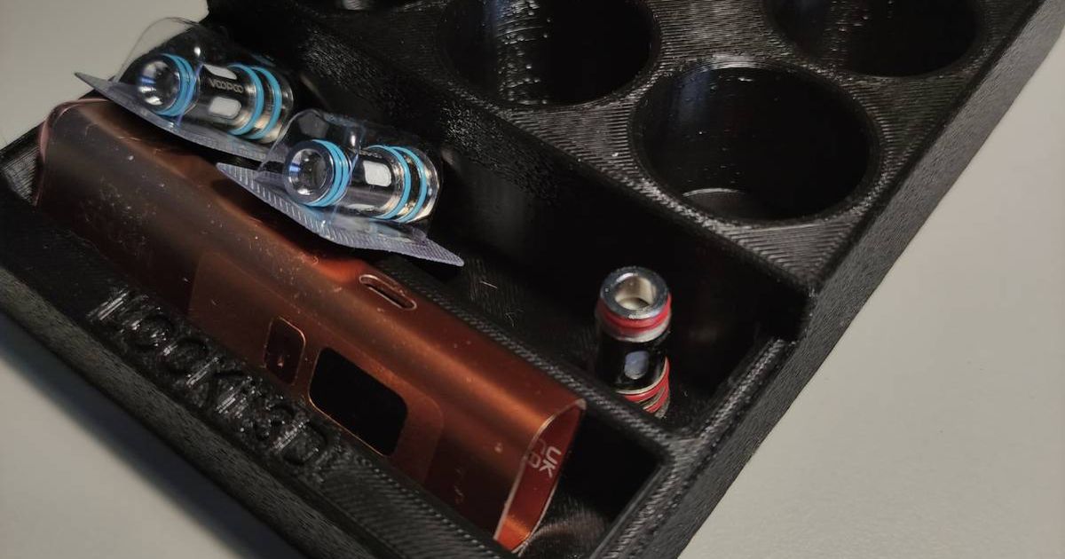 Desktop long fill e-cigarette bottle / atomizer stand for veteran ...