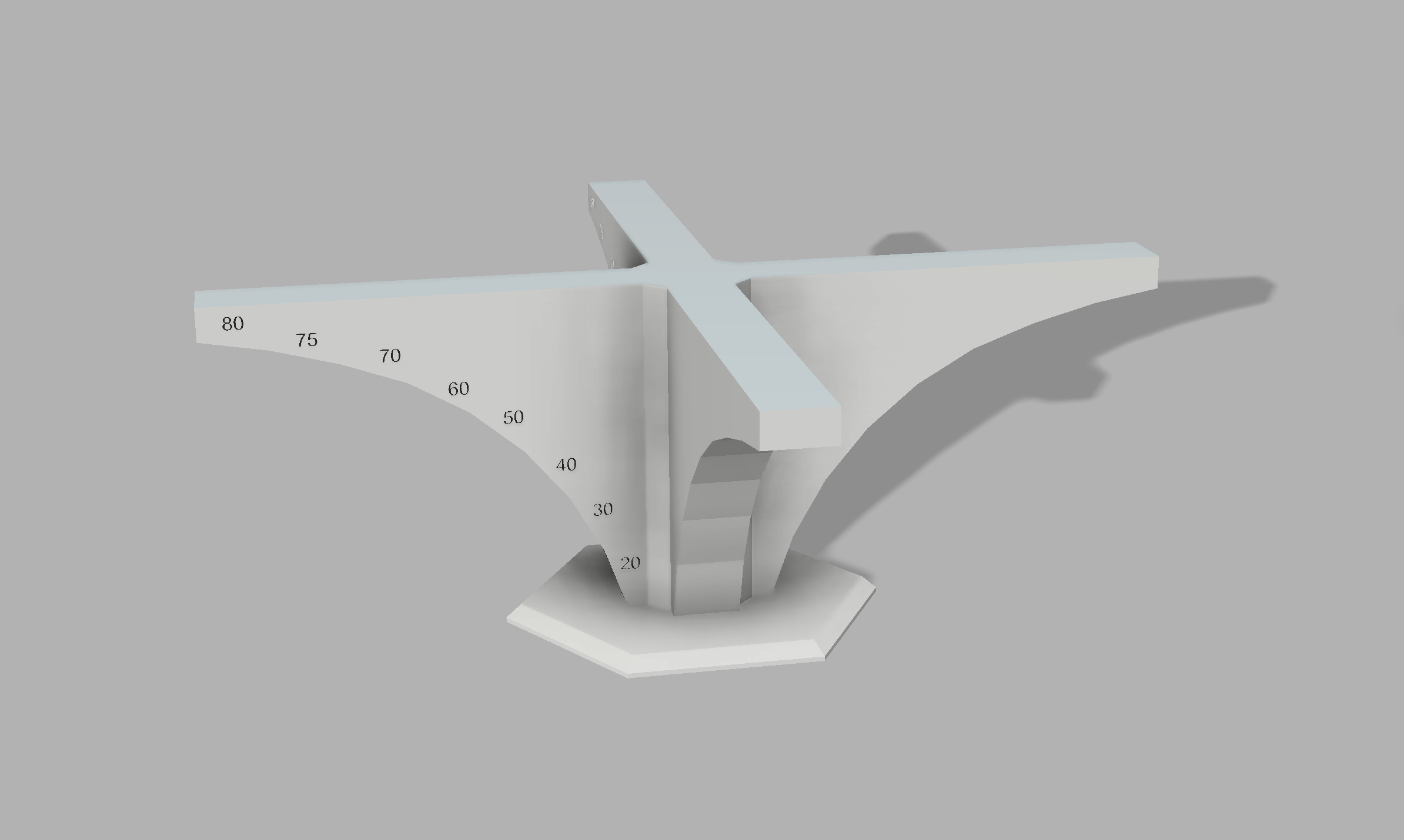 Overhang TEST 20-80 degree by 3D-Printiverse | Download free STL model ...