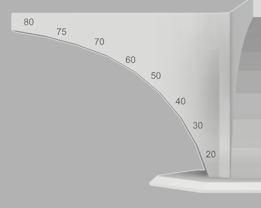 Overhang TEST 20-80 degree by 3D-Printiverse | Download free STL model ...