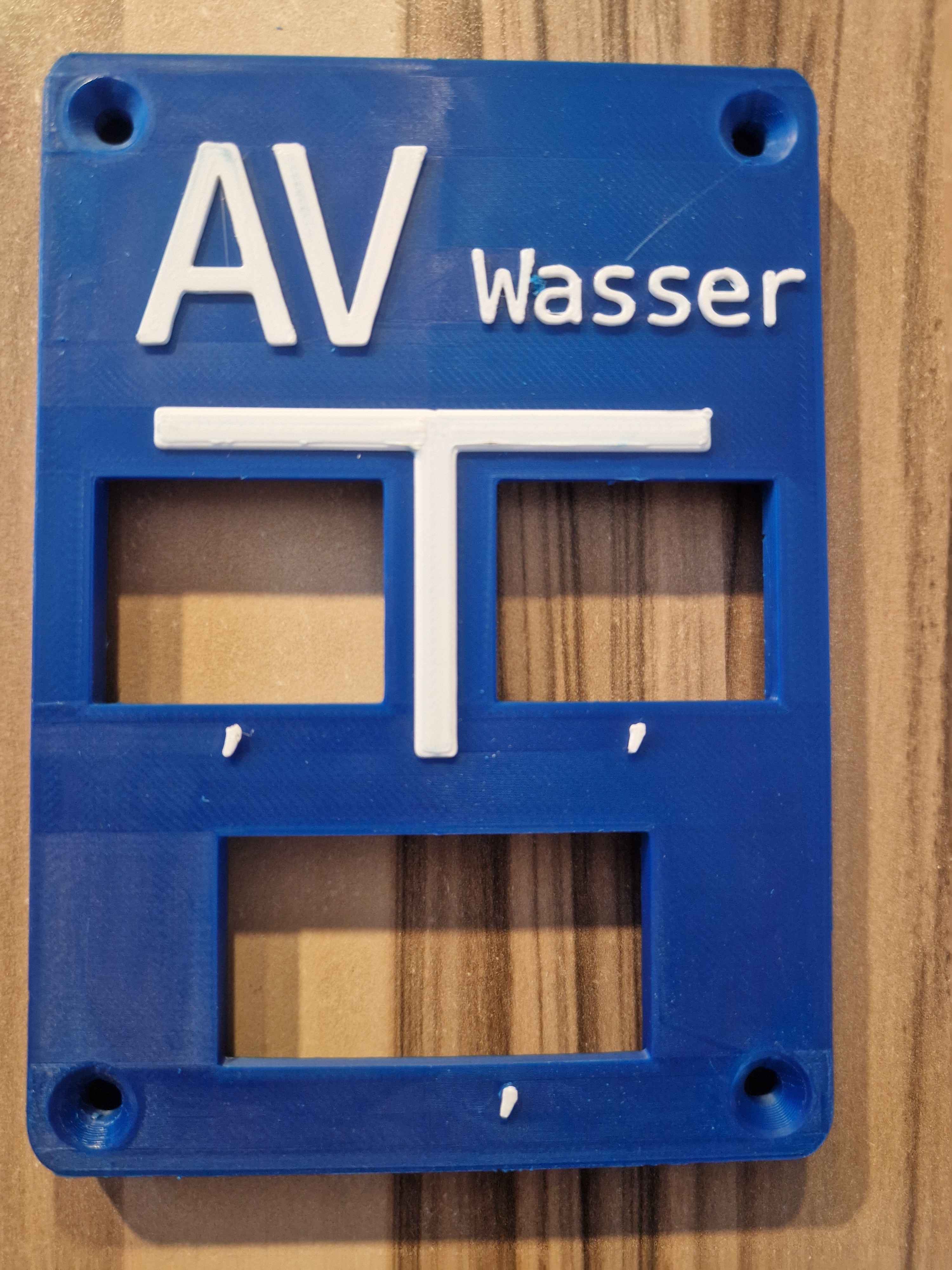 Schiebeschild AV Wasser - Sliding Plate Water by HighTec | Download ...