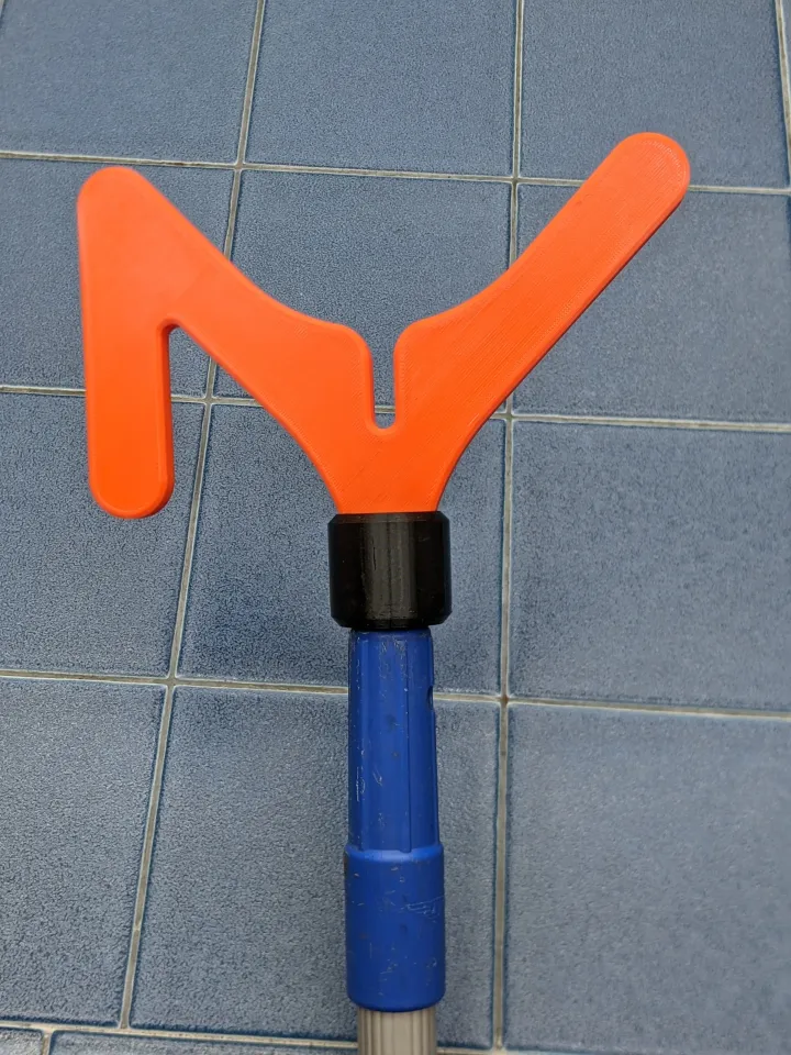 Christmas Light Hanger Pole Hook by Fragger | Download free STL model ...