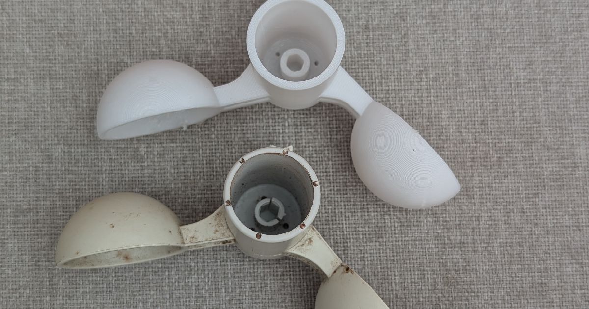 DC116 Dooya Anemometer reinforced by Eroz | Download free STL model ...