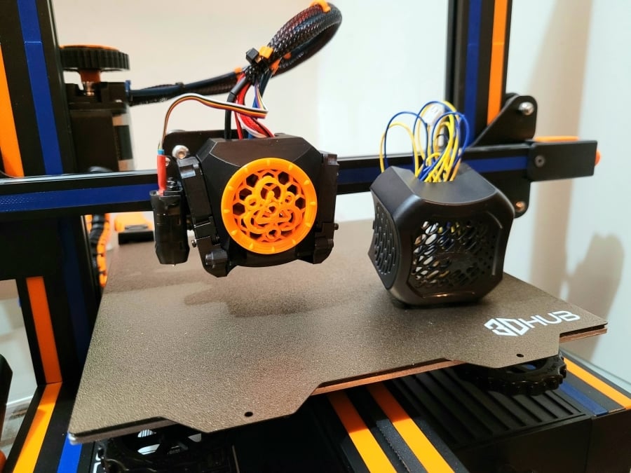 MBOT3D MK2 Re-Remix - Easy Print with Changable Fan Grills and Longer ...