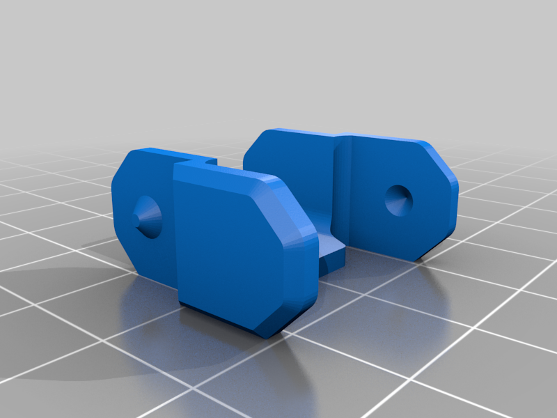 Ender 3 V2 Drag Chain Extruder Mount and Jogged Link by Penitent Hollow ...