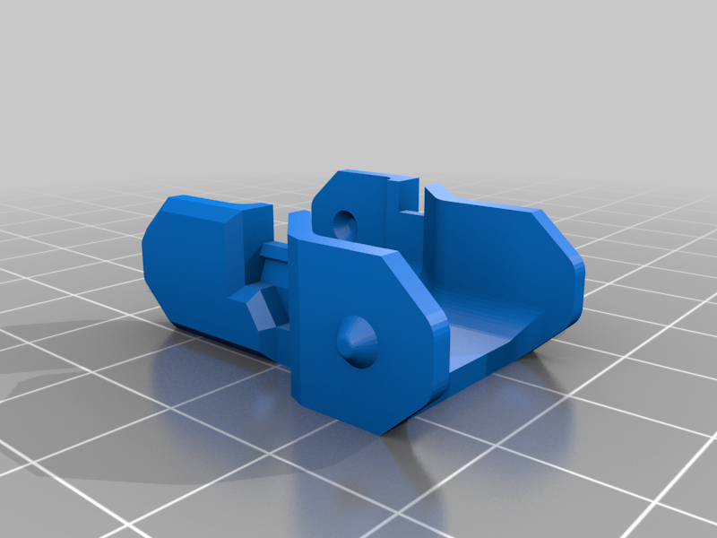 Ender 3 V2 Drag Chain Extruder Mount and Jogged Link by Penitent Hollow ...