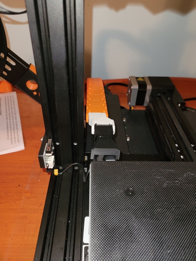 Ender 3 V2 Drag Chain Extruder Mount and Jogged Link by Penitent Hollow ...