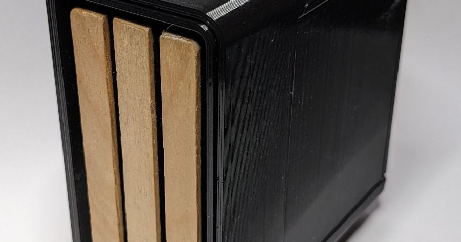 Raspberry Pi Fractal North Bars for Ice Pop/Popsicle stick por borken ...