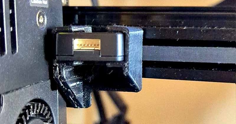 Ender 3 v3 KE Vibration/G Sensor Mount - Easy Removal by Scott G | Download free STL model ...