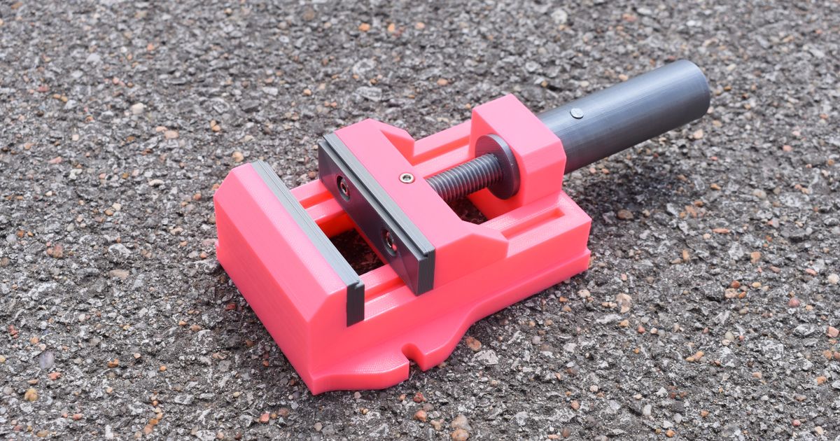 Simple Machine Vice by Desta3D | Download free STL model | Printables.com