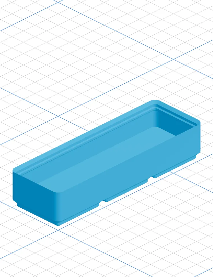 Gridfinity | Bin | Box | 3 x N x 3 by Marcus Svensson | Download free ...