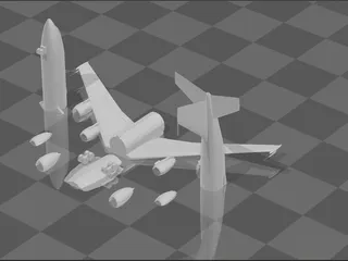 E6-Mercury by Spark Models | Download free STL model | Printables.com