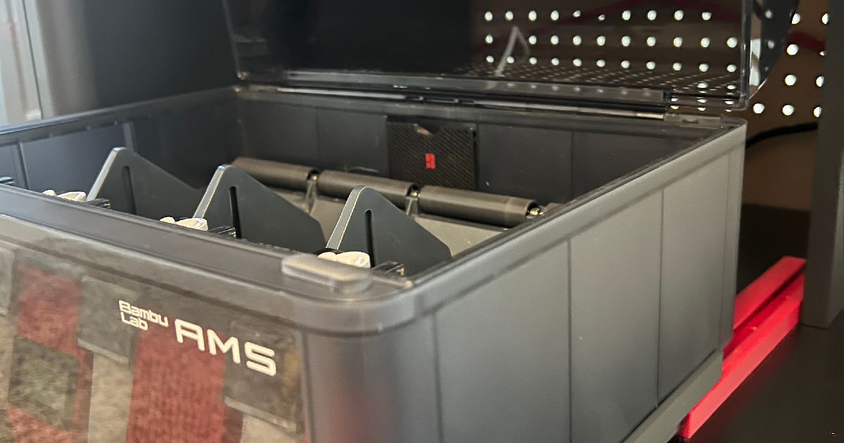 AMS Stacking Stand Drawer Rails by Trebuen | Download free STL model ...